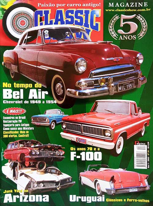 Classic Show: revistas com histórias e eventos de carros antigos – Auto ...