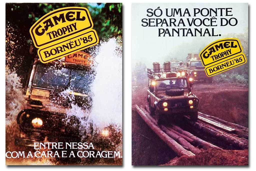 Camel Trophy: catálogos da prova fora de estrada com Land Rover
